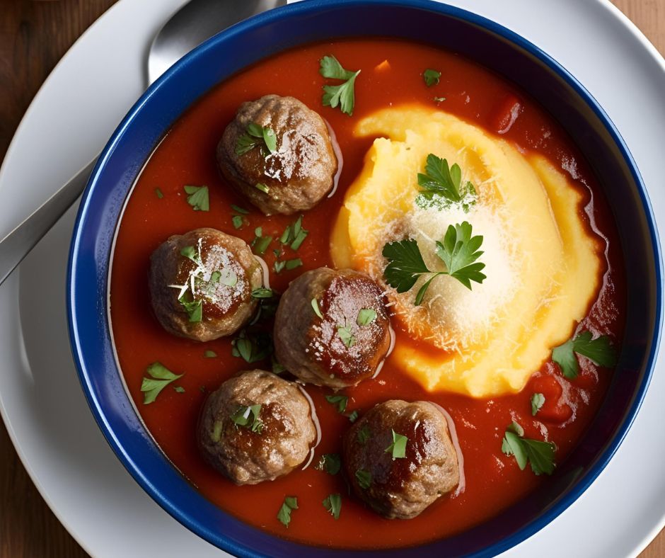 Meatballs in Tomato Sugo (NEW)** | Tony's Place Romsey